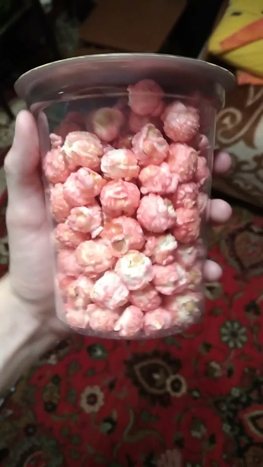 ПОПКОРН С БАБЛ ГАМОМ / РОЗОВЫЙ POP CORN BUBBLE GUM / JUST A MOMENT ...