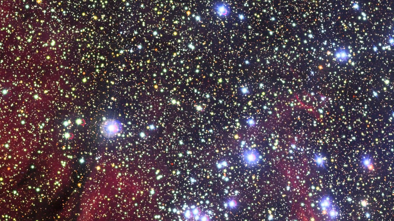 The colourful star cluster NGC 3590 - YouTube
