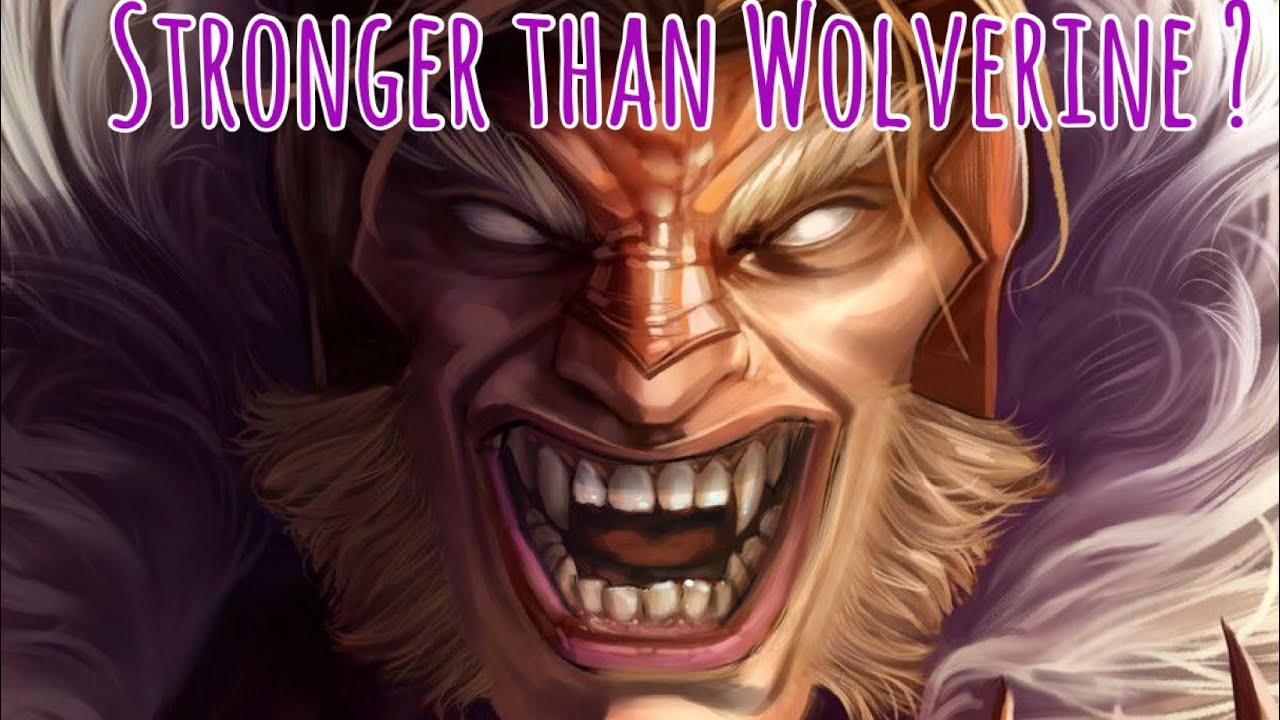 How Strong is Sabertooth Victor Creed - Marvel Comics - YouTube