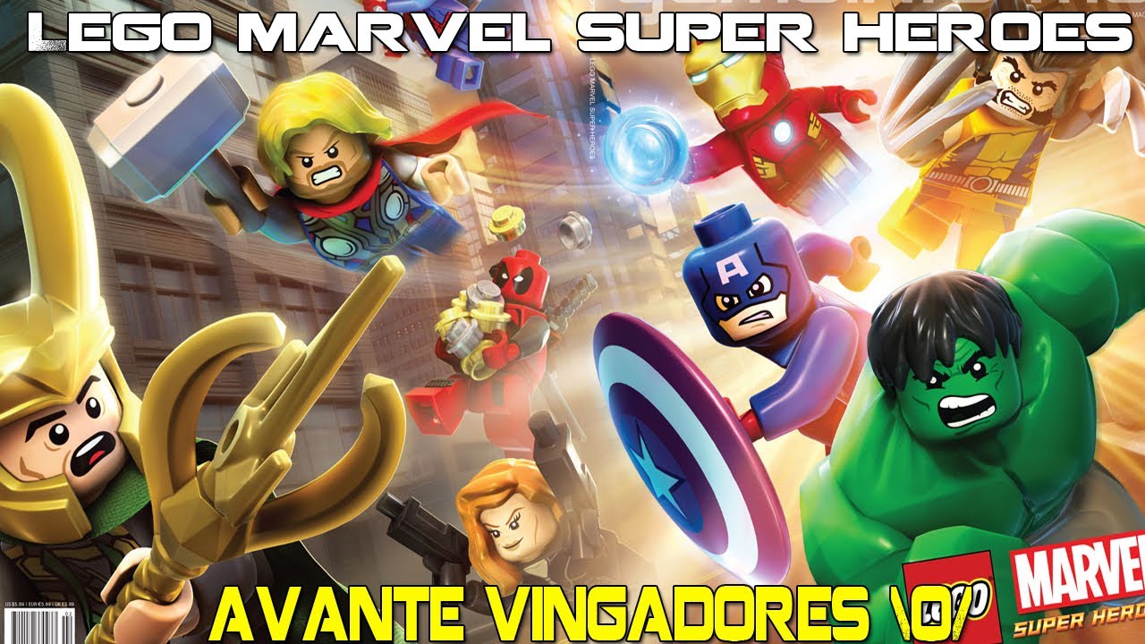 Lego MARVEL Super Heroes - Avante Vingadores - YouTube