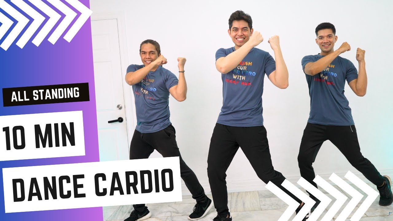 10 MIN DIET DANCE CARDIO WORKOUT 🔥 CALORIE BURNING 🔥 | ALL STANDING ...