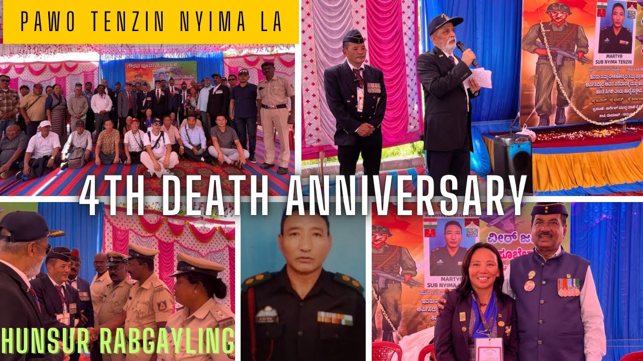 PAWO NYIMA TENZIN LA Remembered on His 4th Death Anniversary in Hunsur ...