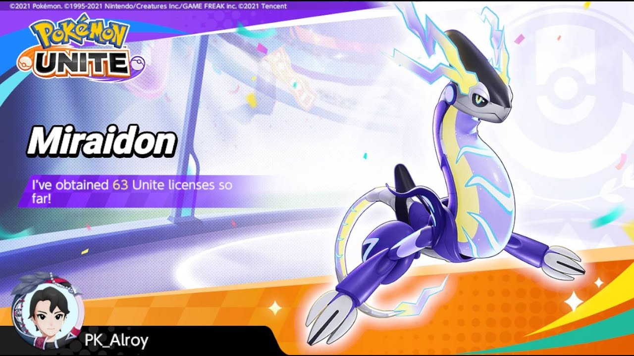 Miradion Support On Duty | Pokemon Unite - YouTube