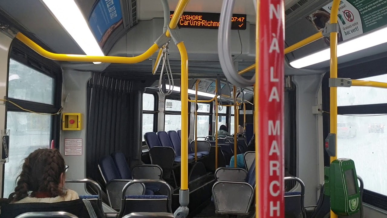 OC Transpo: New Flyer Industries D60LFR 6436 - Got Stuck In The Snow ...