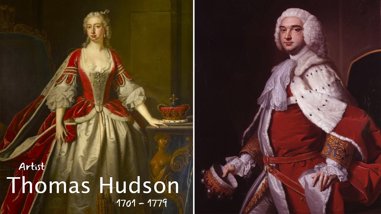 Artist Thomas Hudson (1701 - 1779) English Portraits Painter | WAA ...