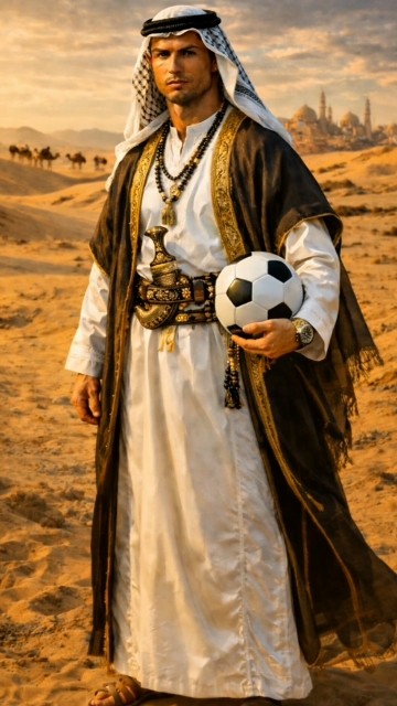 Ronaldo Transforms Into a Saudi Arabian Knight 🇸🇦⚔️ - YouTube