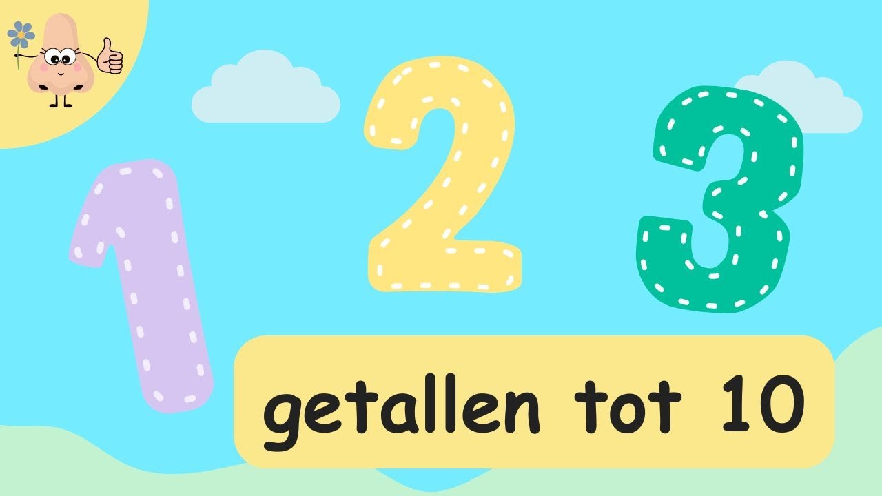 Leren Tellen van 1 tot 10 – Woordenschat voor Peuters & Kleuters - YouTube