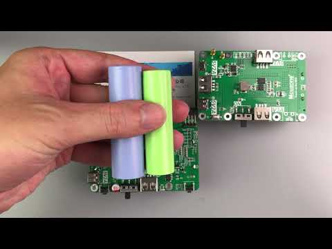 Power up the Raspberry Pi 4 with Li-on battery module, Pi4B适用的电池供电模块组 ...