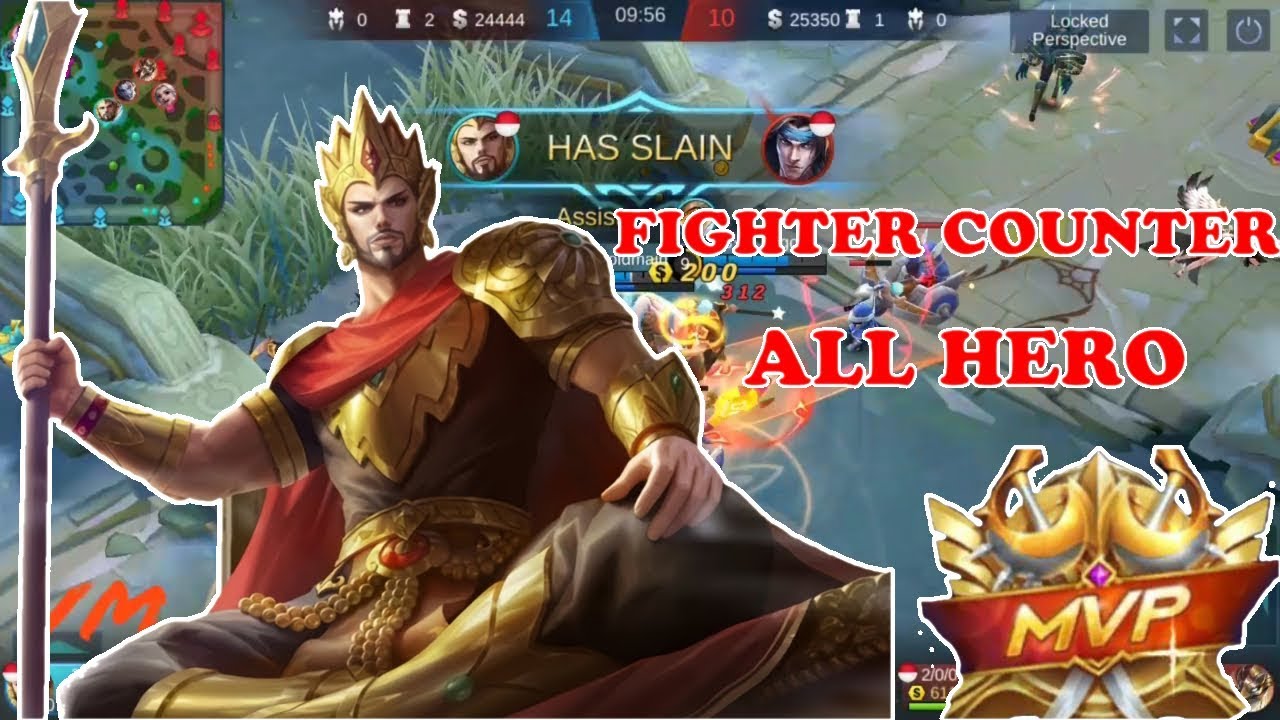 MINSITTHAR MOBILE LEGENDS COUNTER ALL HERO - YouTube