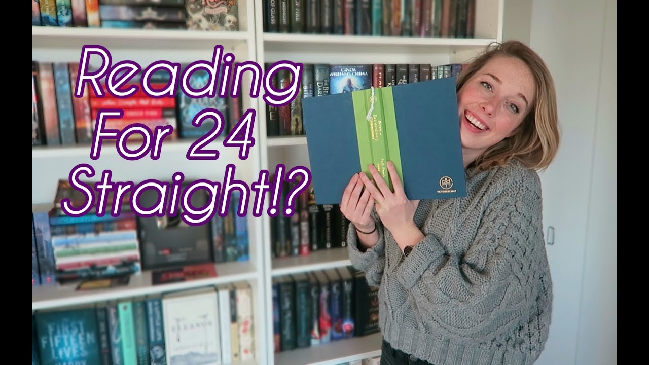 Reading Vlog: READING FOR 24 HOURS STRAIGHT! - YouTube