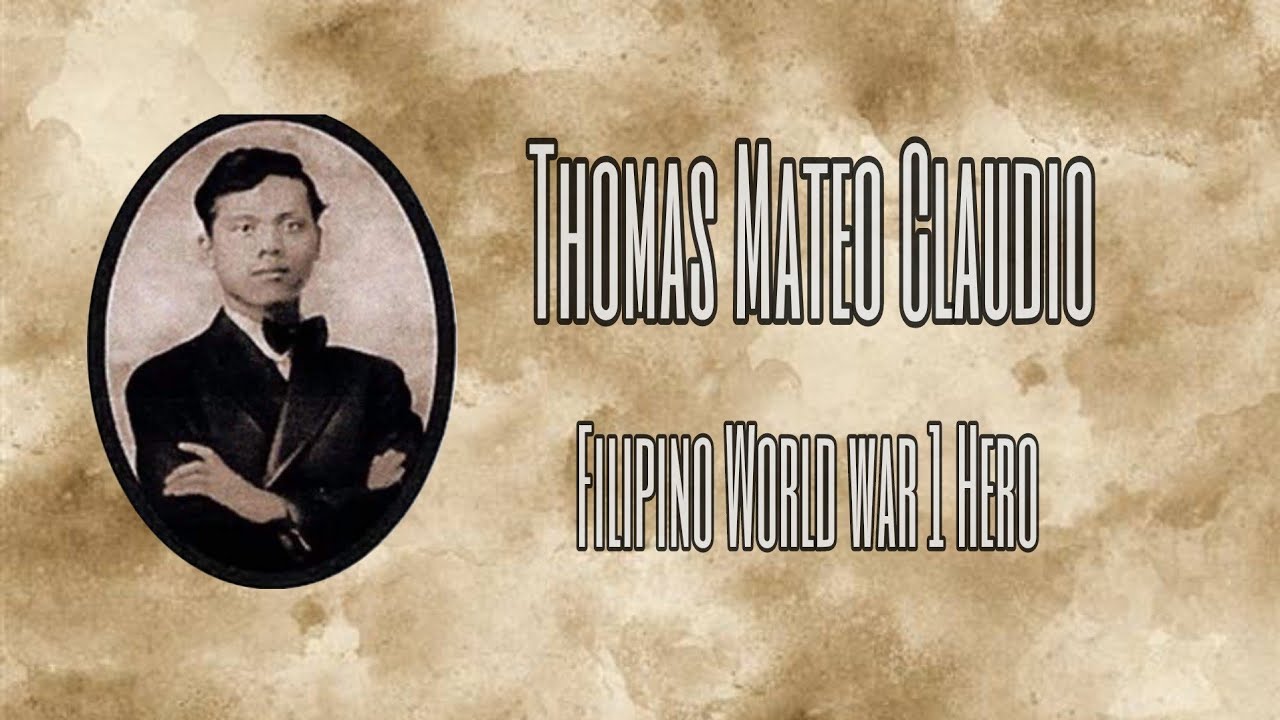 The Story Of Thomas Mateo Claudio (The Filipino World War 1 Hero) - YouTube