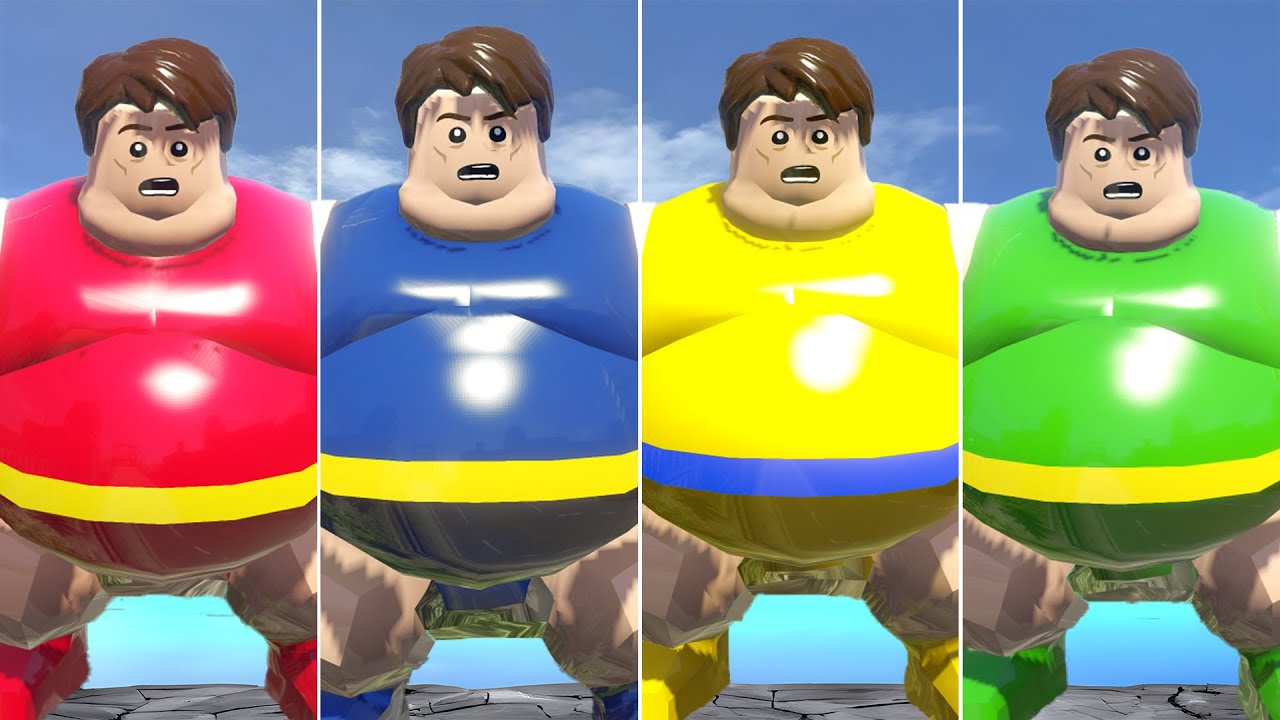 Unlock Blob's Amazing Color Transformations in LEGO Marvel Super Heroes ...