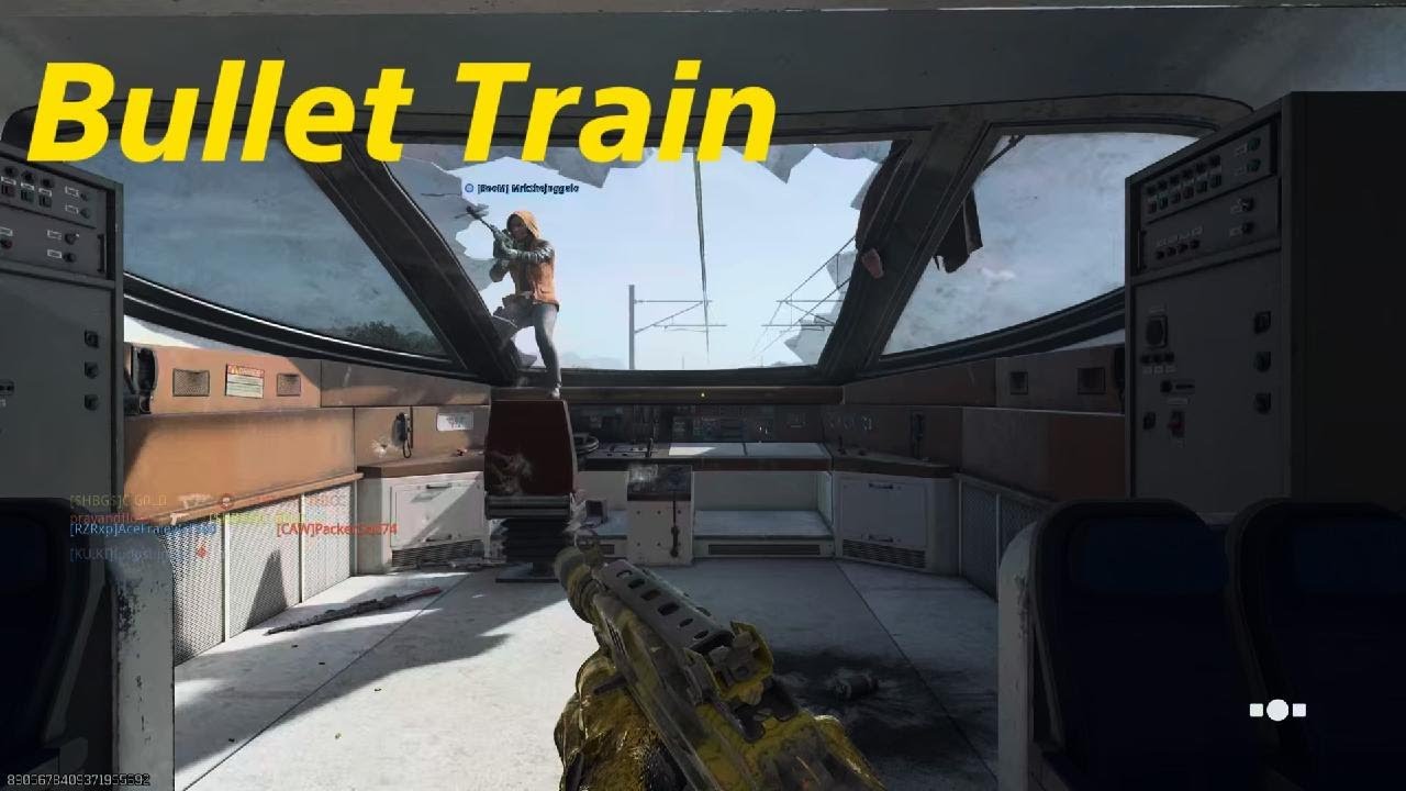 Call of Duty Bo6 Bullet Train Map - YouTube