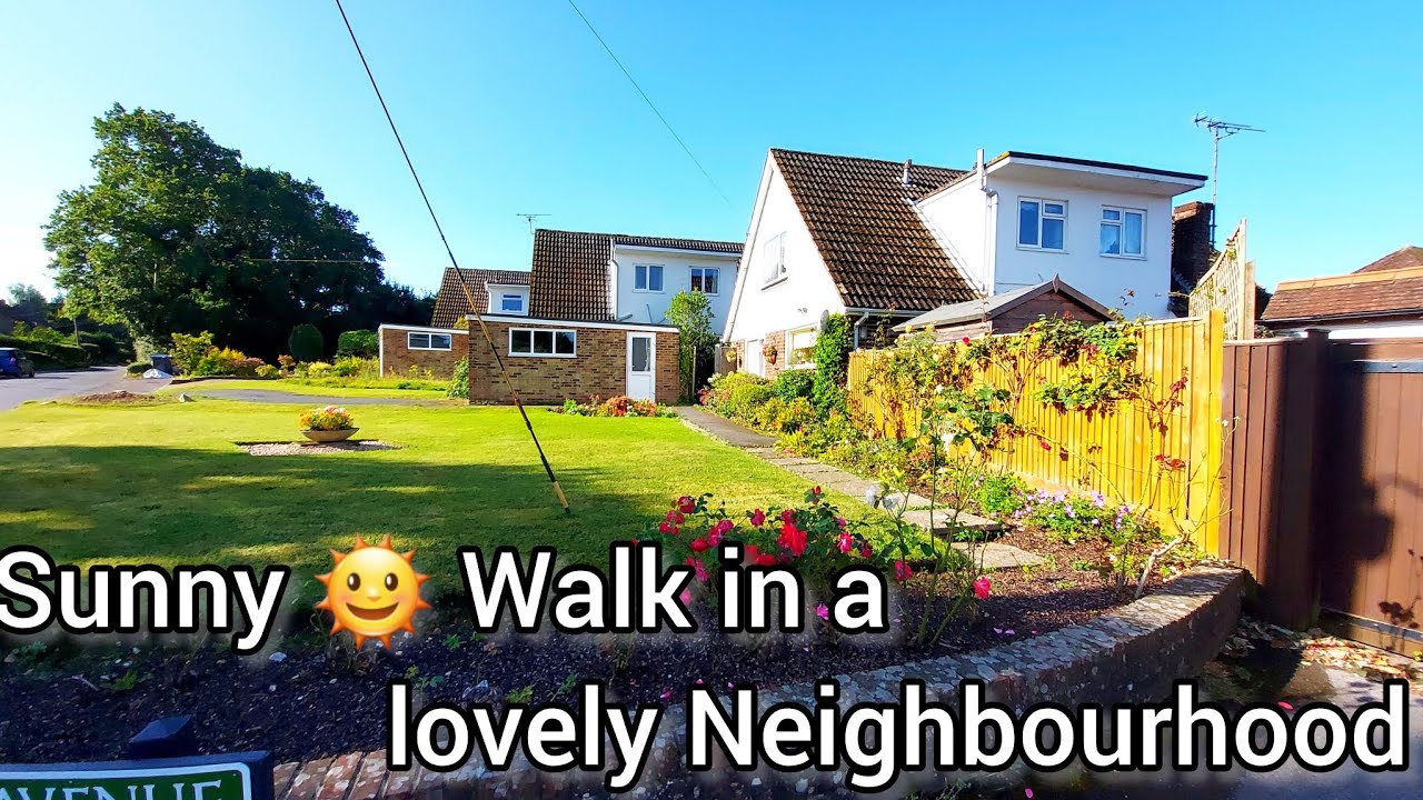 [UK] 🇬🇧 Lovely Neighbourhood Walk in Hassocks Town - YouTube