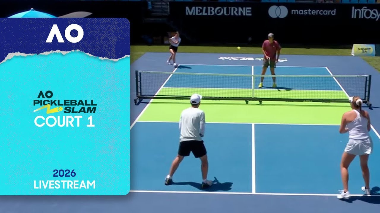 AO Pickleball Slam | Court 1 | Australian Open 2026 - YouTube
