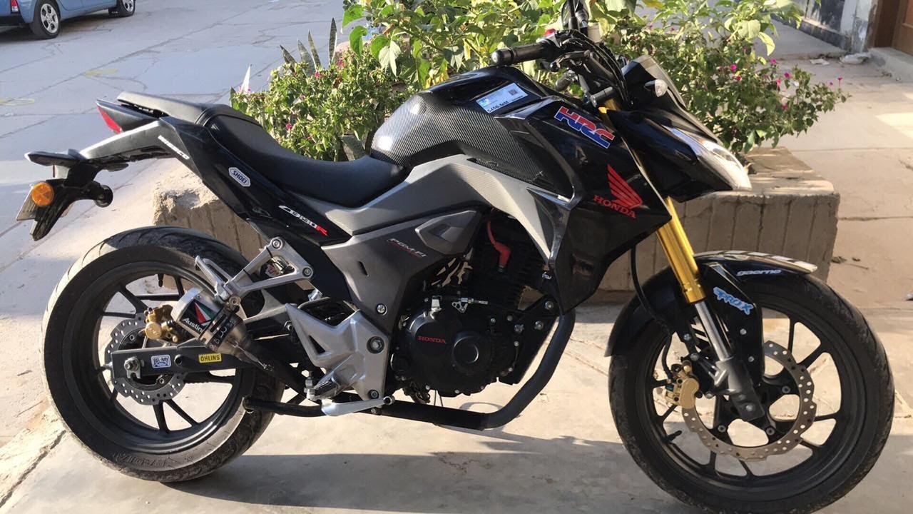 Honda CB190R + Escape Austin Racing AliExpress (Sonido) - YouTube