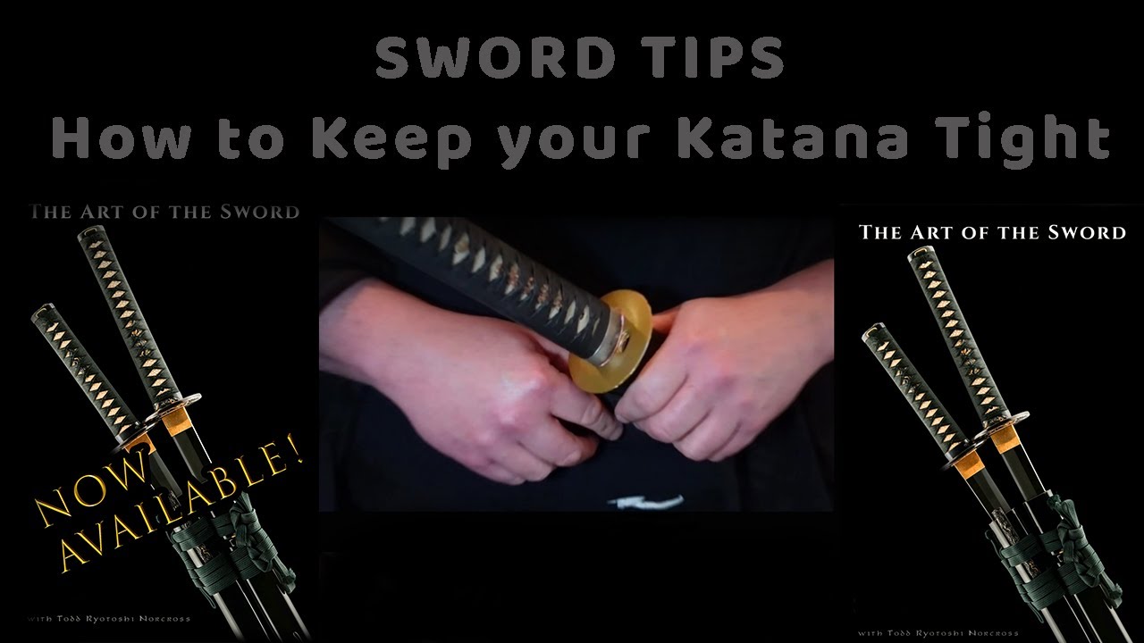 Sword Tips Fixing a Loose Katana on your Belt - YouTube