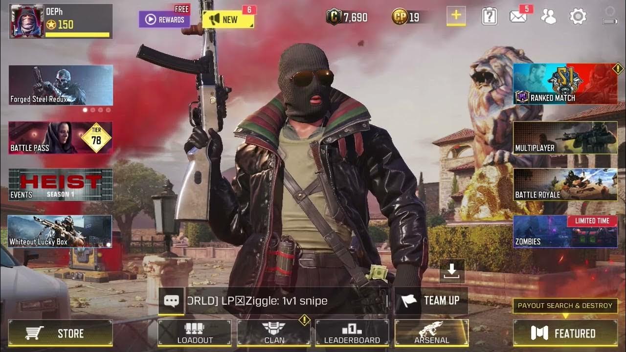 CODM Season 1: HEIST /2022/ -Loading screen, theme music - YouTube