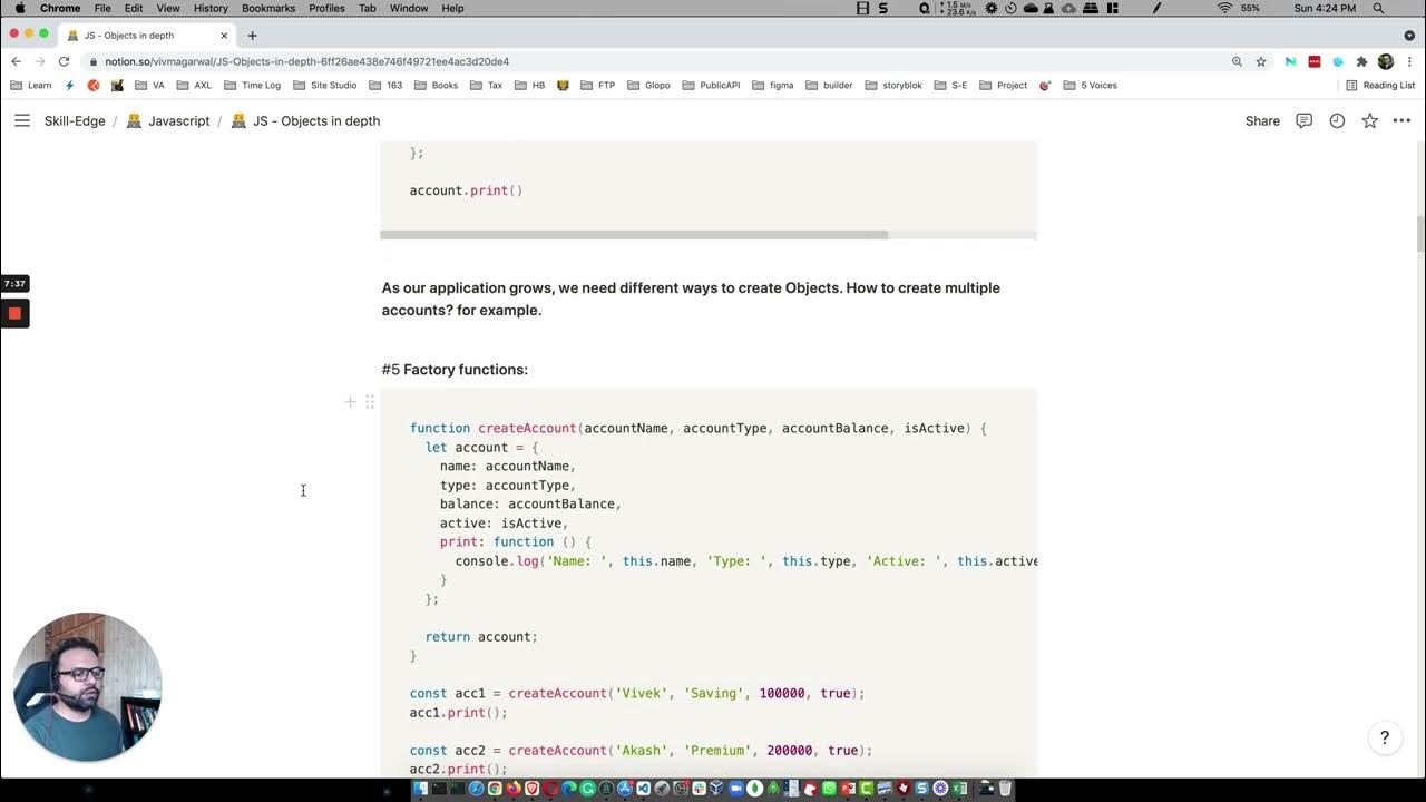Class-4 - JS Objects in depth - YouTube