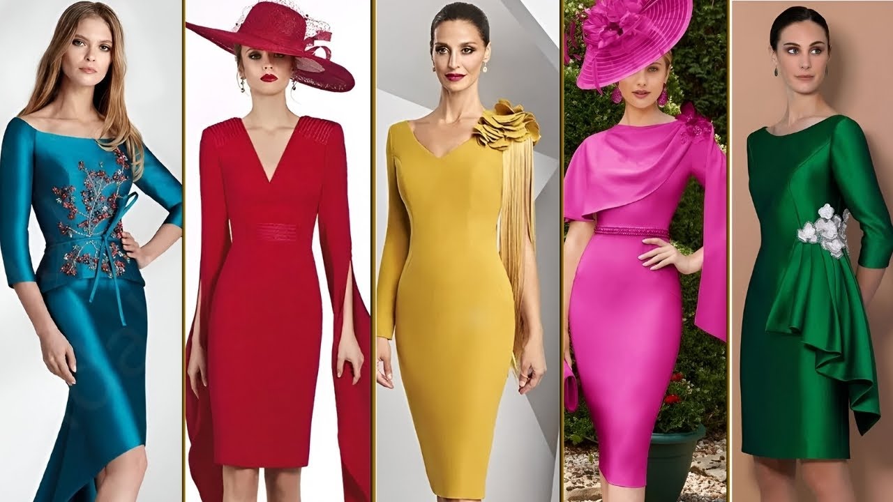 Beautiful Dress Styles for Every Mother of the Bride! - YouTube