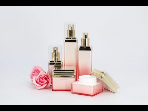 Luxury Cosmetic Bottles And Jars Set - Cosmetic Packaging And Skincare ...