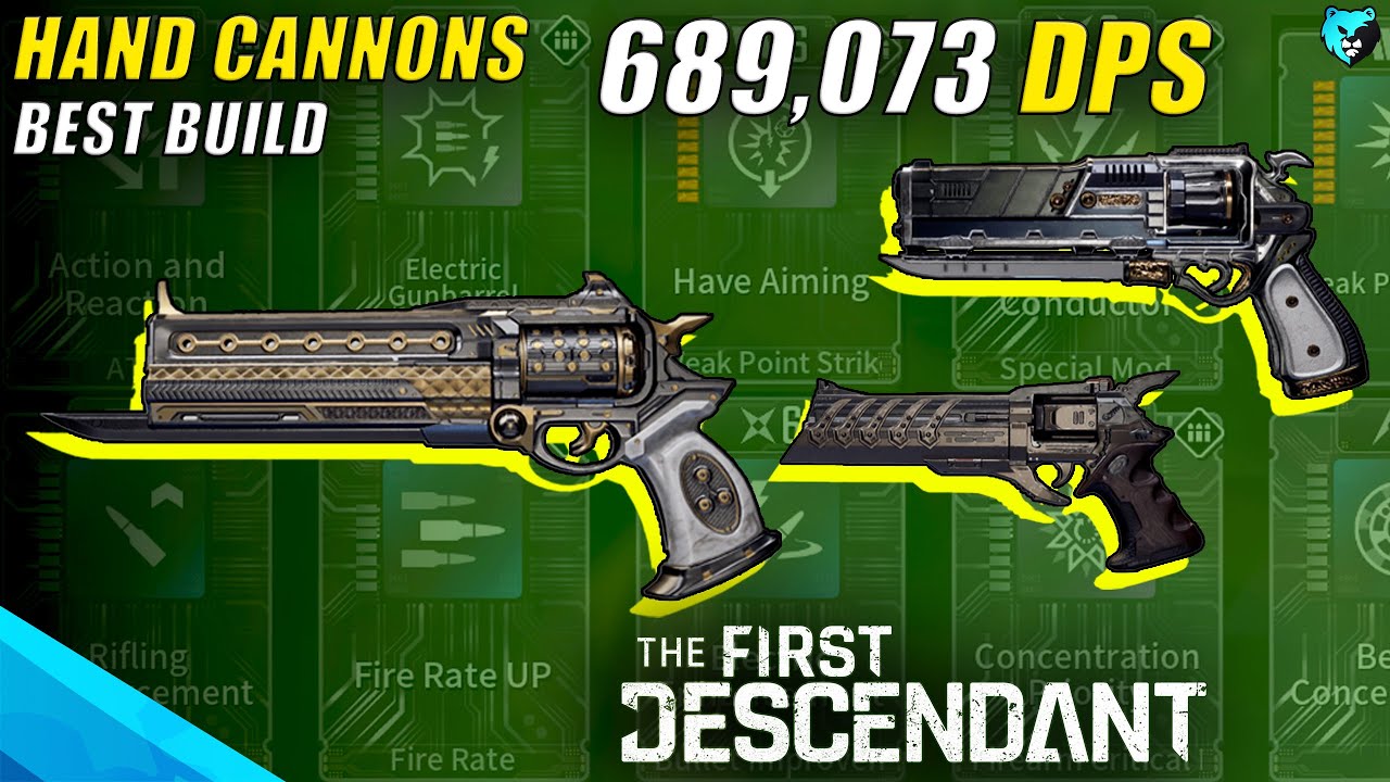 BEST Hand Cannon Weapon Build Guide in The First Descendant - YouTube