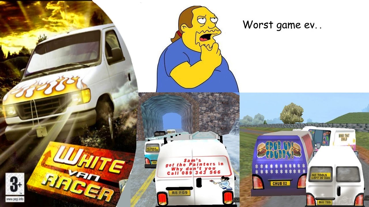 White Van Racer - 3 Races Gameplay ( Poor Racer ) PS2 HD - YouTube