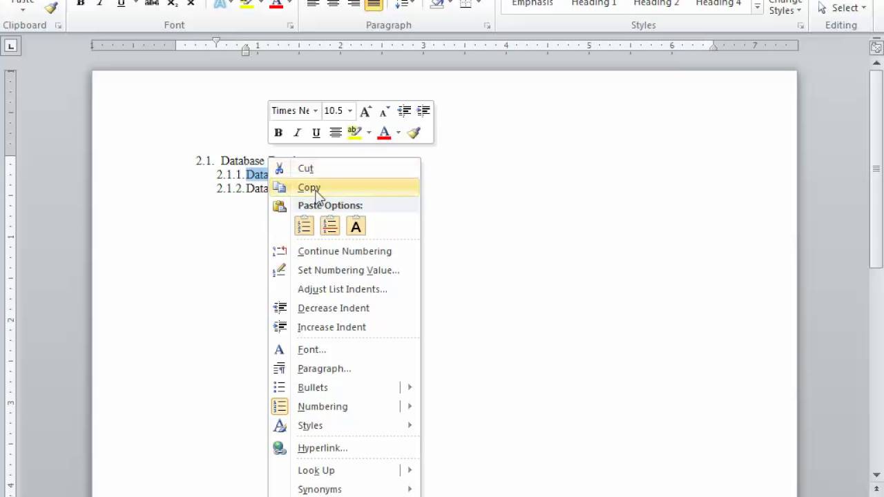 Use the Automatically Created Number - YouTube