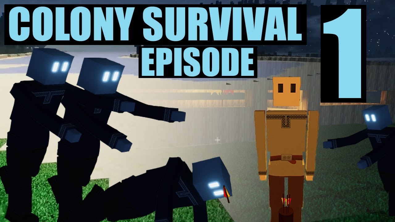 Colony Survival Episode 1: Hard Mode! - YouTube