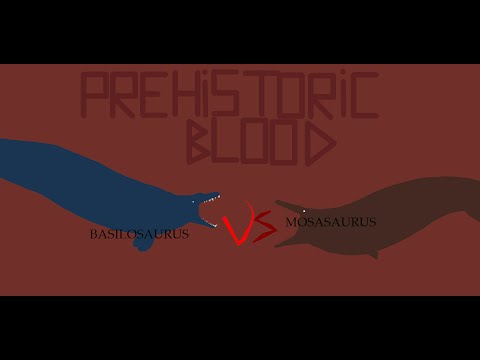 Prehistoric Blood SEASON 1#3: Basilosaurus cetoides VS Mosasaurus ...