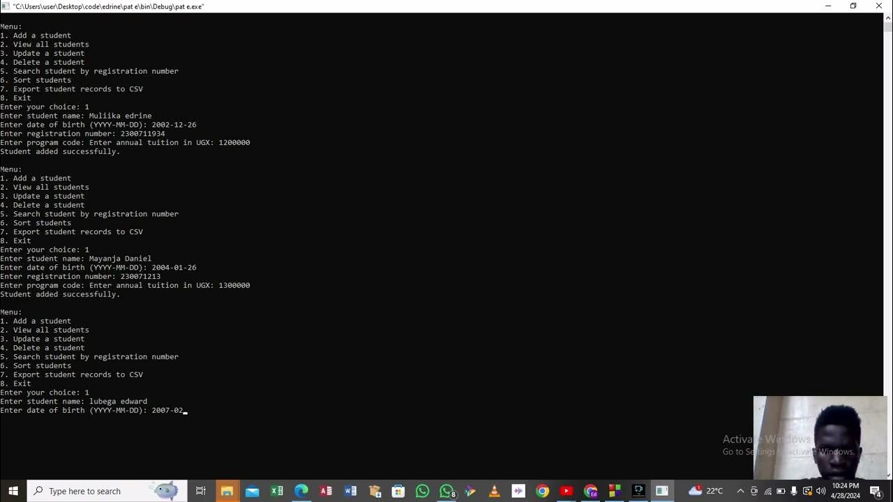 dsa assignment - YouTube