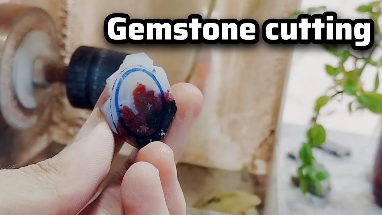 Agate gemstone cutting😍💎 - YouTube