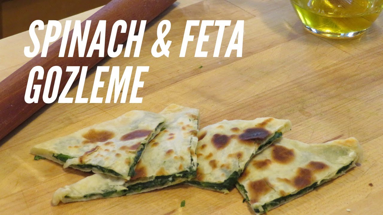 Spinach and Feta Gözleme (Turkish flatbread) | Everyday Adventures in ...