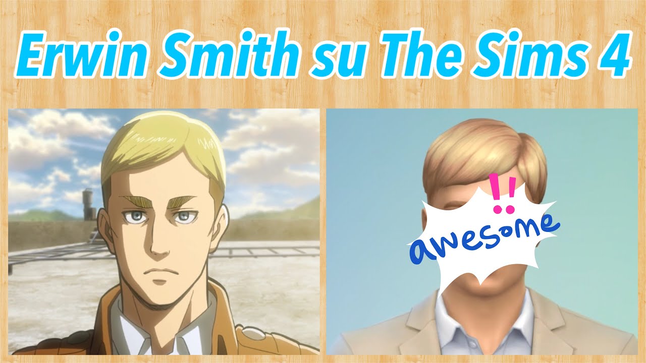Creo Erwin Smith su The sims 4 - YouTube