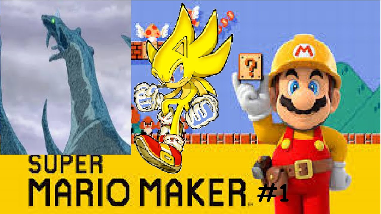 Super mario maker- Sonic Adventure 1 perfect chaos- episode 1 - YouTube