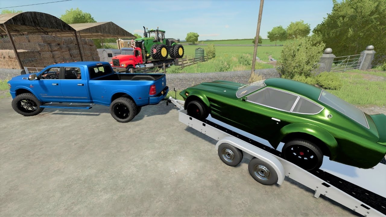 We repo an expensive race car from teenager | Farming Simulator 22 ...