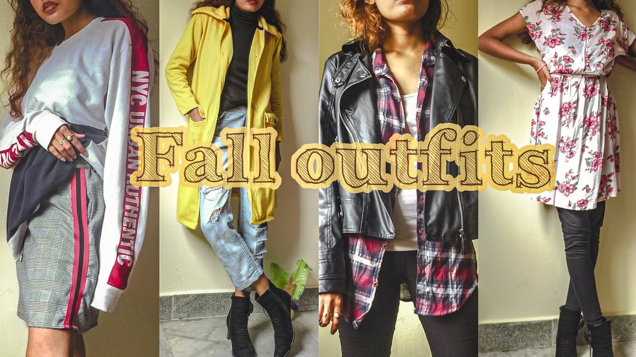 Fall outfits 2020 | what I wear in fall | fall fashion lookbook 2020 ...