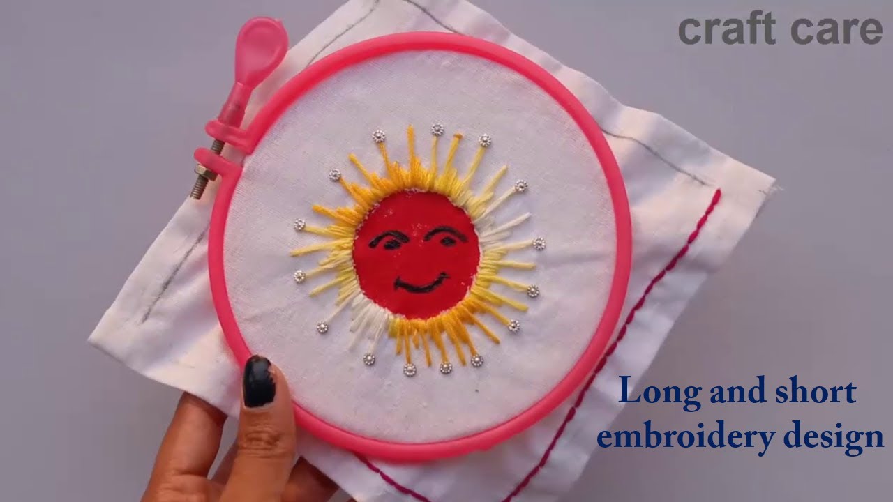 long and short run embroidery design * long and short run stitching ...