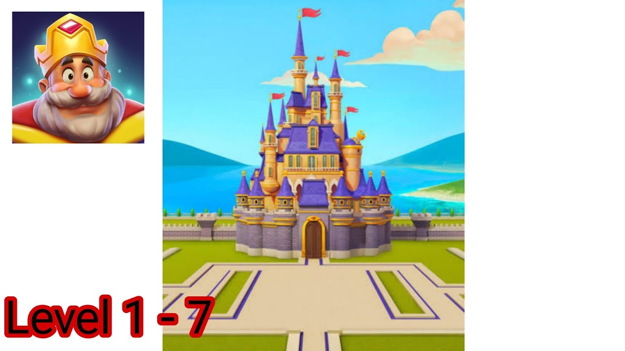 Royal Match level 1 - 7 🏰 Area 1 Castle Territory [ Gameplay Story ...