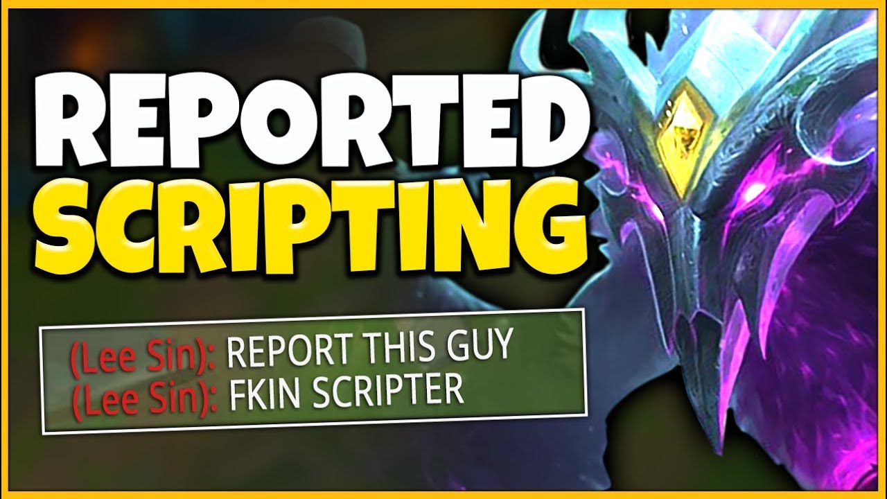 *BANNED* I GOT REPORTED FOR SCRIPTING (HUGE FREAK OUT) - League of ...
