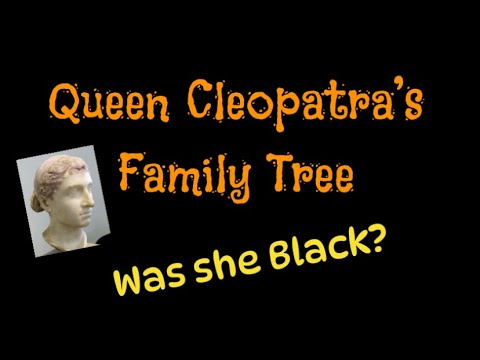 Cleopatra Vii Family Tree