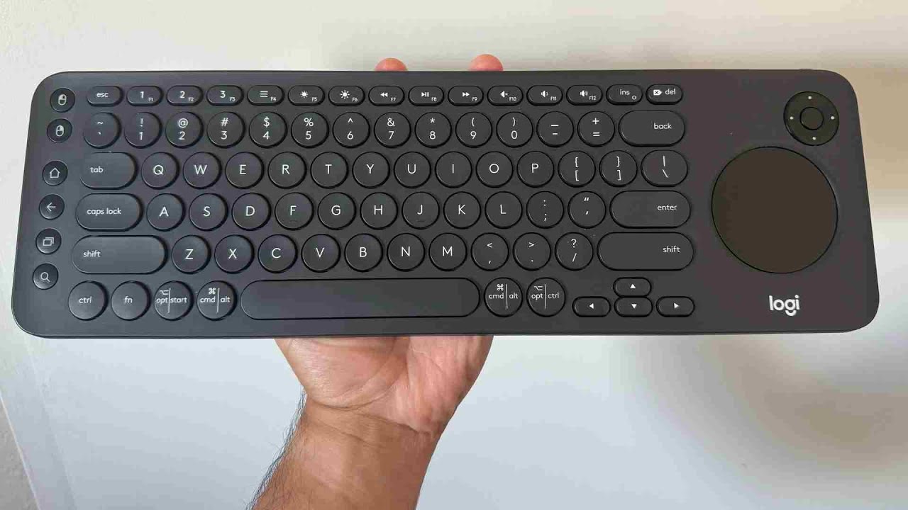 Logitech K600 TV - TV Keyboard with Integrated Touchpad and D-Pad ...
