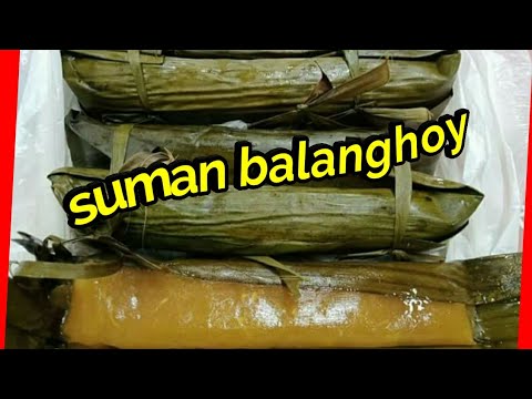 HOW TO MAKE SUMAN BALANGHOY/CASSAVA || BY MADEL - YouTube