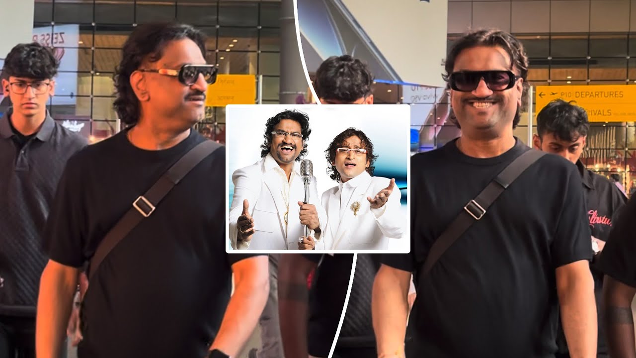 Musical Legend Ajay Gogavale Gets Clicked In Style At Mumbai Airport ...