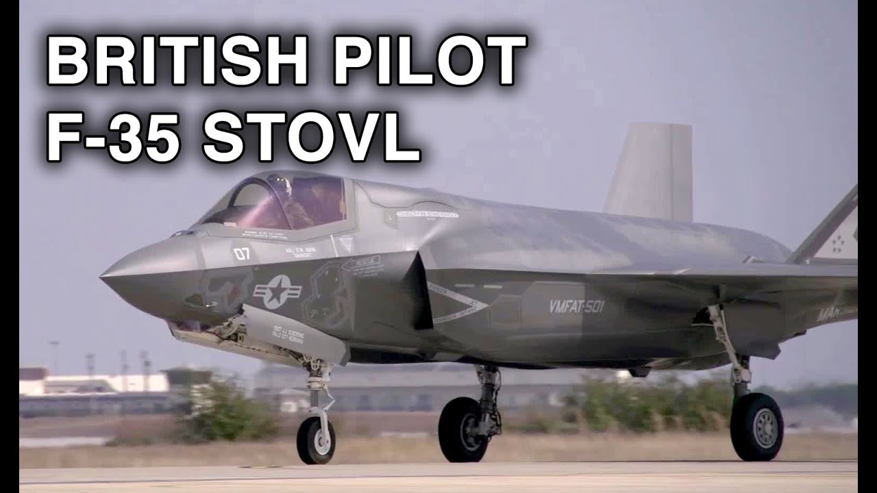 First F-35 Short Take-off and Vertical Landing for British Pilot (2014 ...