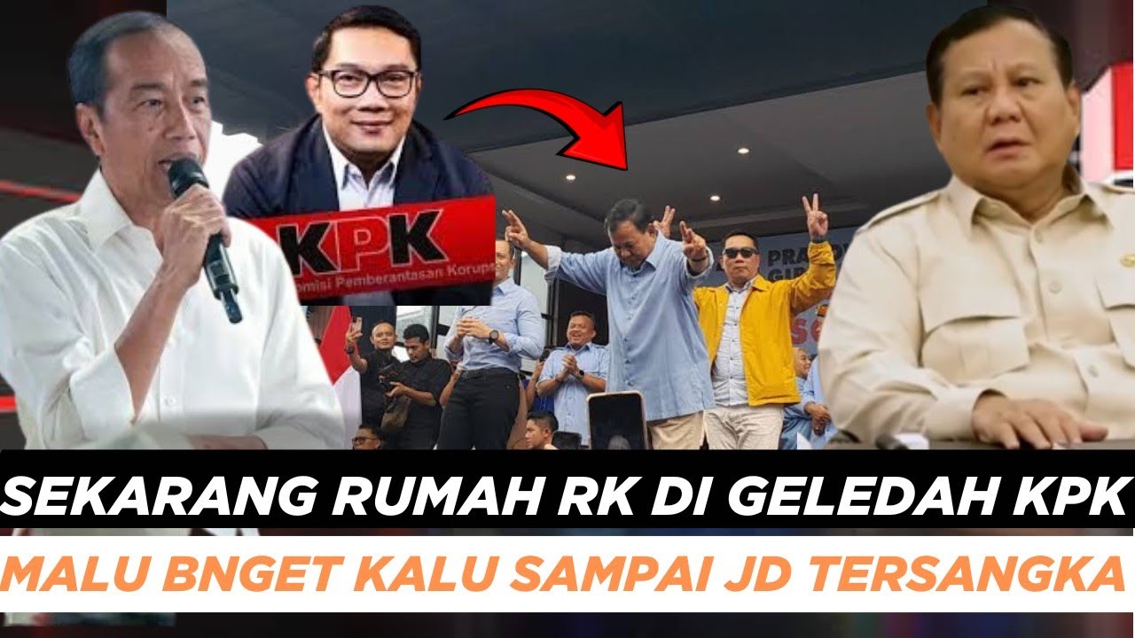 VIRAL LAGI,.!! VIDEO JOKOWI DUKUNG RIDWAN KAMIL KARENA REKAM JEJAK ...