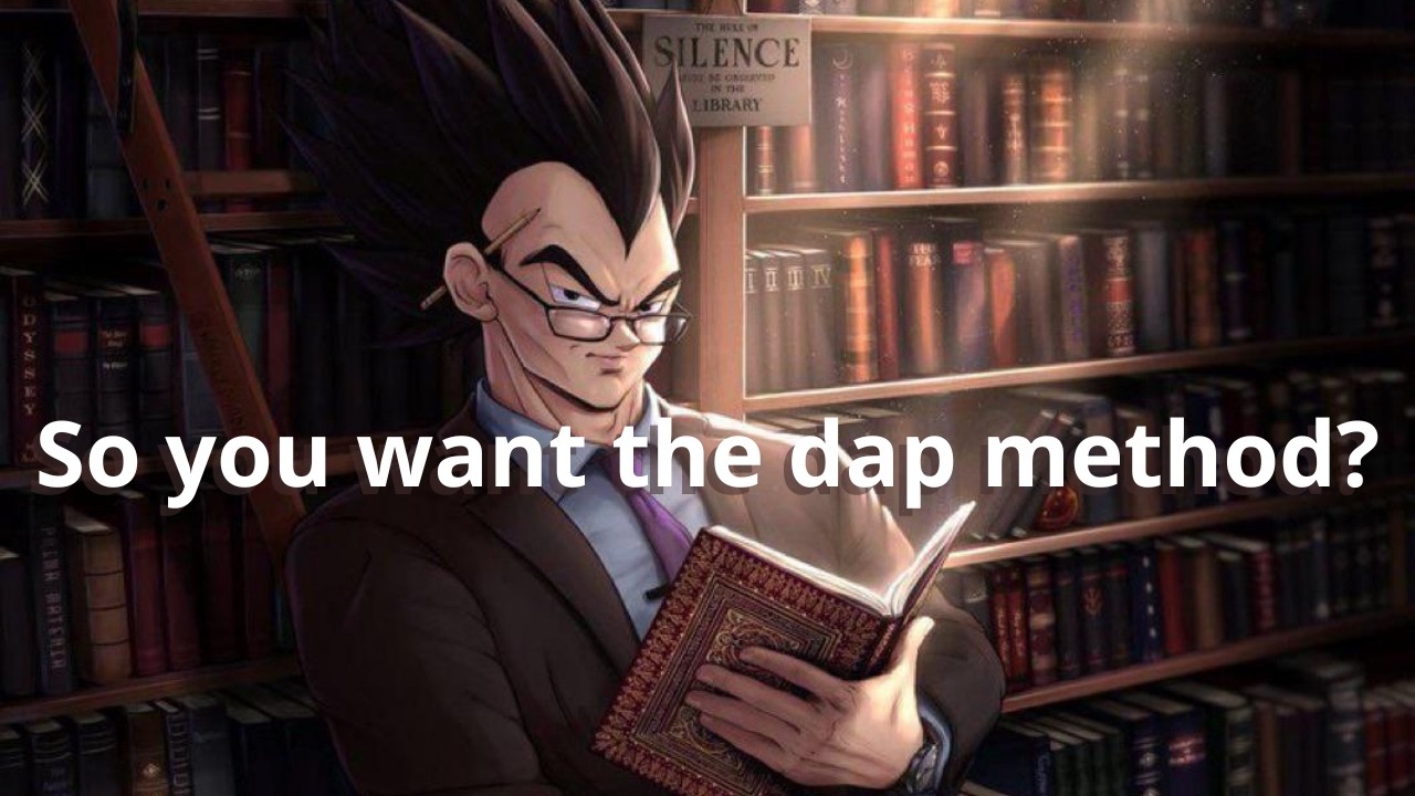 The method to the perfect dap - YouTube