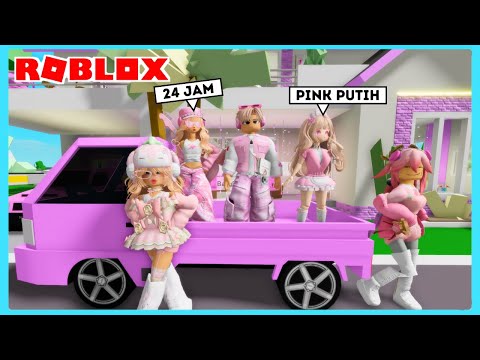 Bang Boy Dan Caca 24 Jam Serba Pink Putih Avatar Remaja Di Roblox Brookhaven ft @Shasyaalala