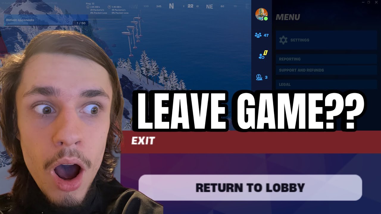 Memberships = Leave Game (FORTNITE) 😳 - YouTube