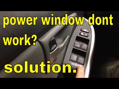 Elektrische Fensterheber funktionieren nicht über den Hauptschalter Toyota Lexus Scion Subaru. EI...